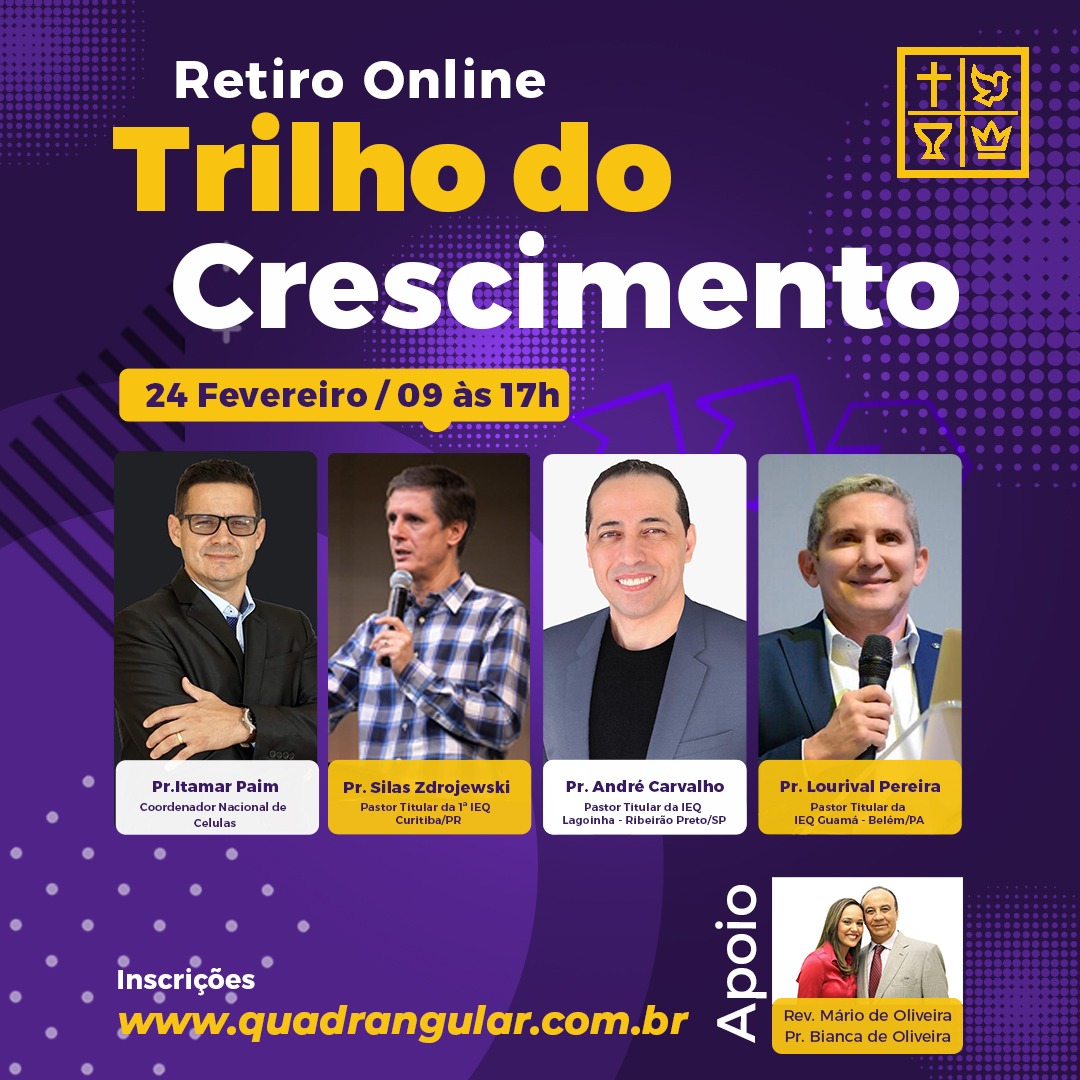 Faça sua inscrição gratuita para o Retiro Online do Trilho do Crescimento